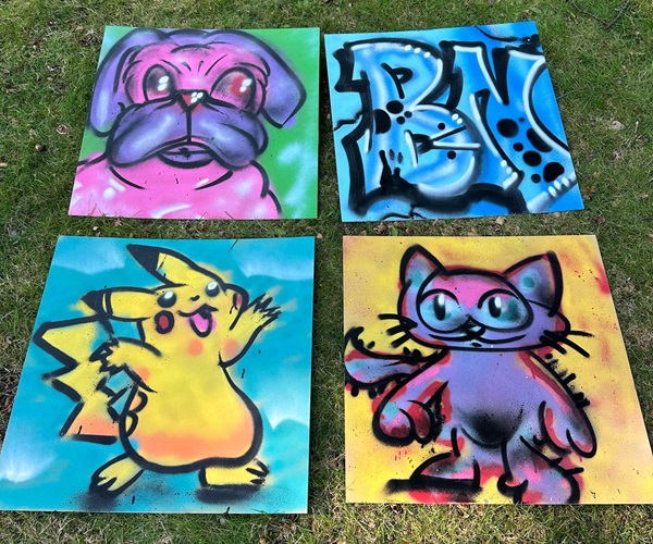 Graffitifun - Dagje uit Rotterdam